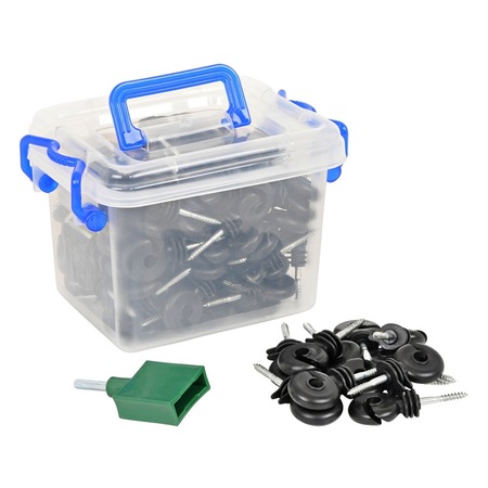 Izolator inelar, 100 buc. + dispozitiv de infiletare - eMAG.ro