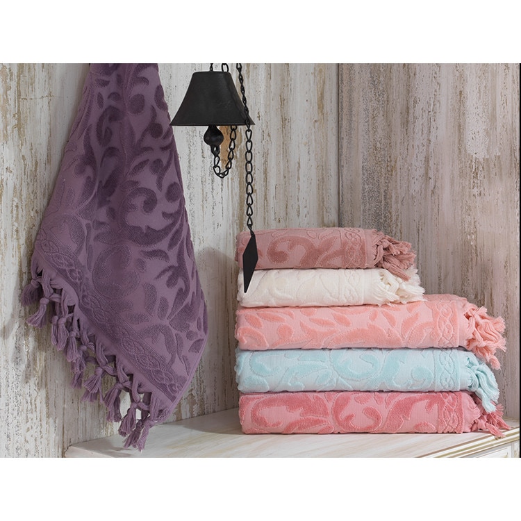 Set 6 Prosoape Colorate din Bumbac 100% 80 x 140 cm - eMAG.ro