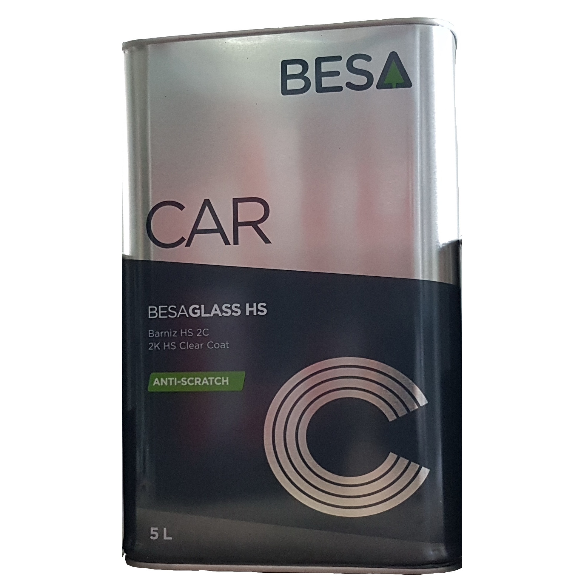 Besa Car HS akril lakk, Anti-Scratch, 2K, 5L-es csomagolás és normál E ...