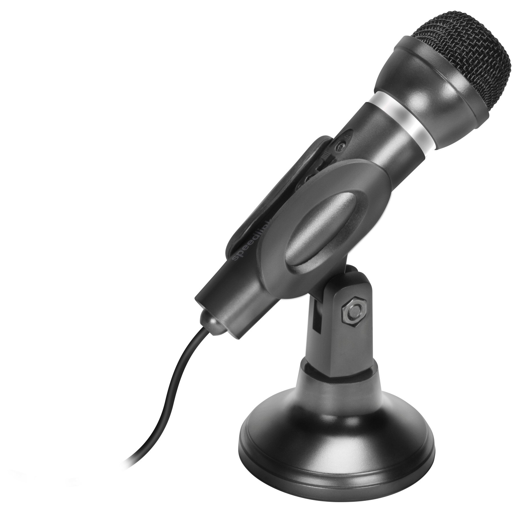 Microfon SpeedLink CAPO, cu fir, Negru - eMAG.ro