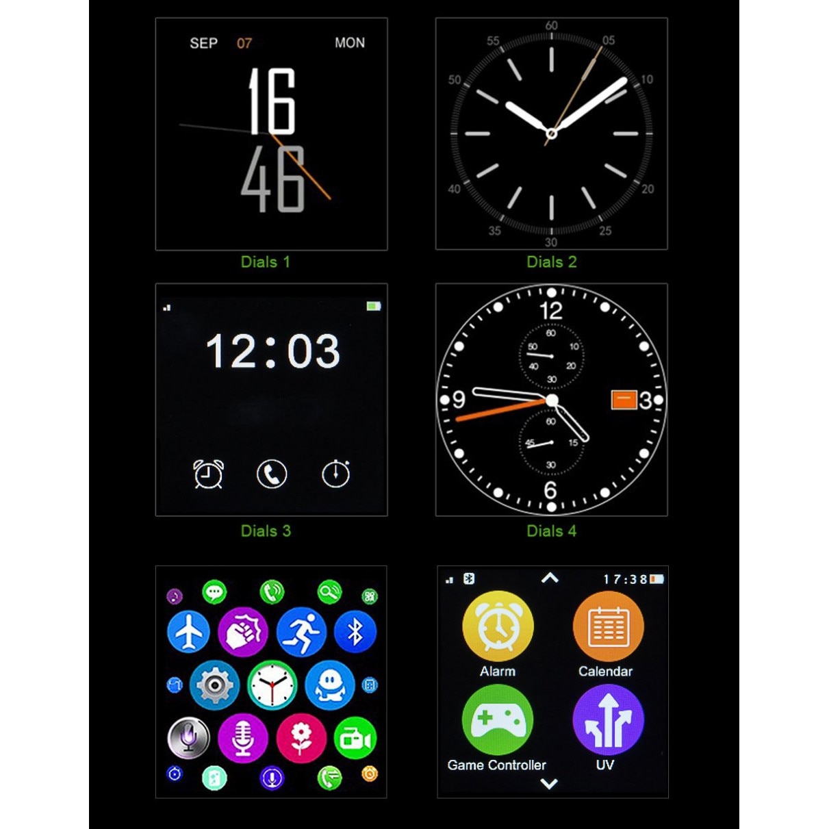 Smartwatch cu Touchscreen iMK DM09 New Design, Cartela SIM,Bluetooth 4. ...