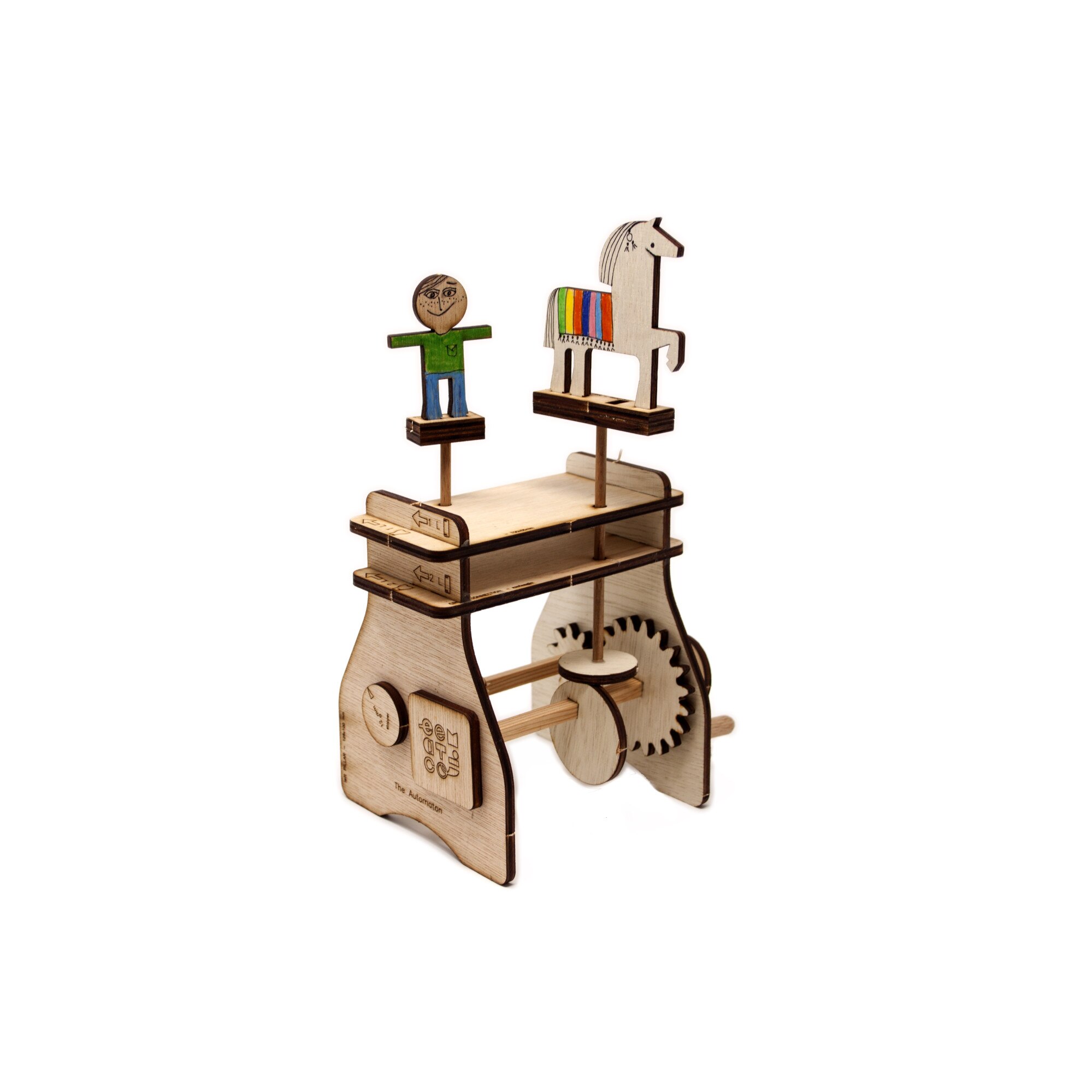 Jucarie Automaton, kit de asamblare din lemn - eMAG.ro