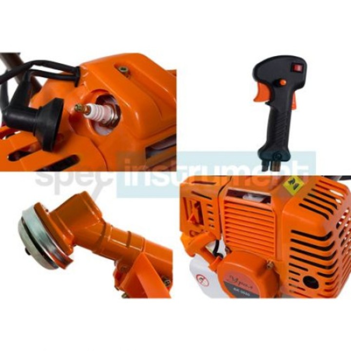 Motocoasa de umar Ural Bk Rusia 5 Cp, ham profesional, disc 3T, disc ...