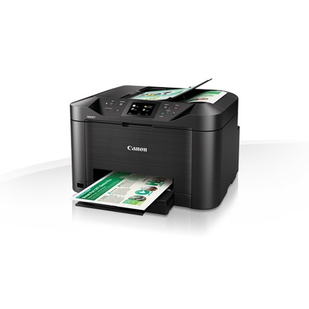Imprimanta multifunctionala, Canon, Inkjet, A4, 24 pagini/minut, Negru ...