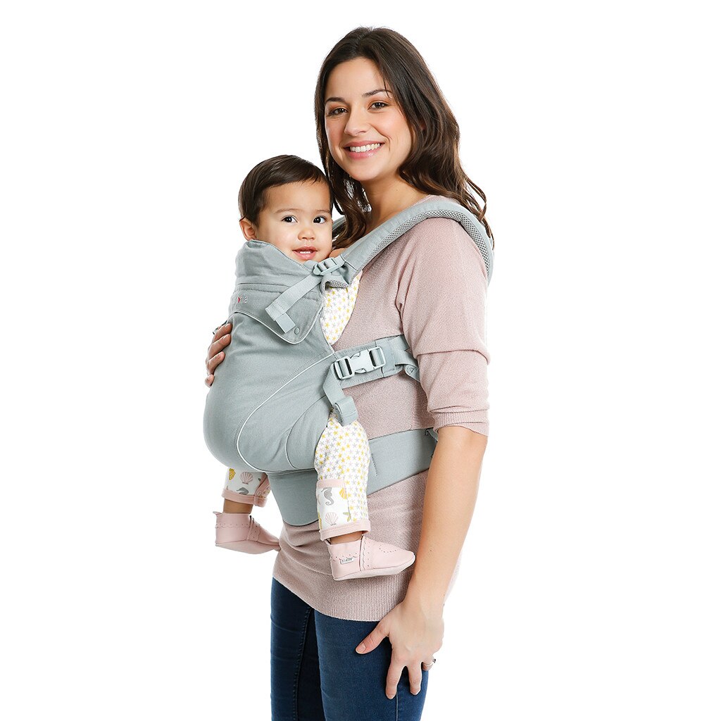 Система за носене Babylonia, SSC-Flexia, ергономична, меко сиво - eMAG.bg