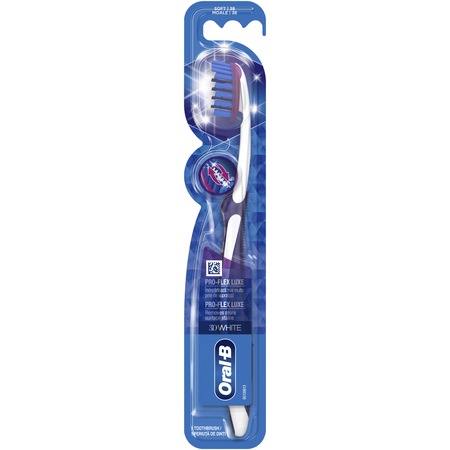 Periuta de dinti Oral-B 3D White Luxe Pro-Flex, Soft - eMAG.ro
