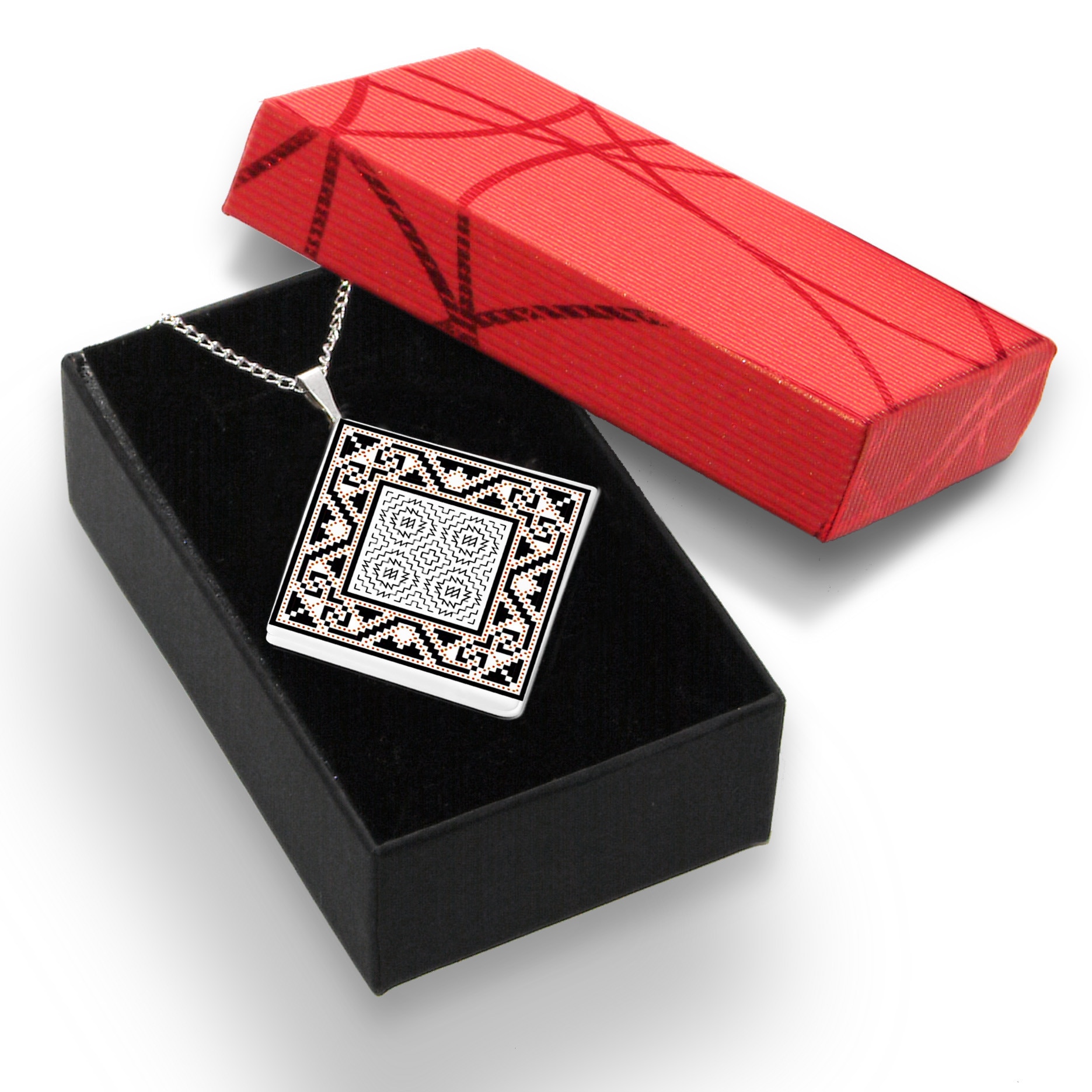 GANELLI kerámia medál román nemzeti motívumokkal Munténia környékéről ...