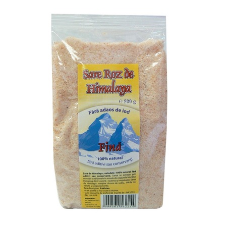Sare Roz de Himalaya - Fina - 500g - eMAG.ro