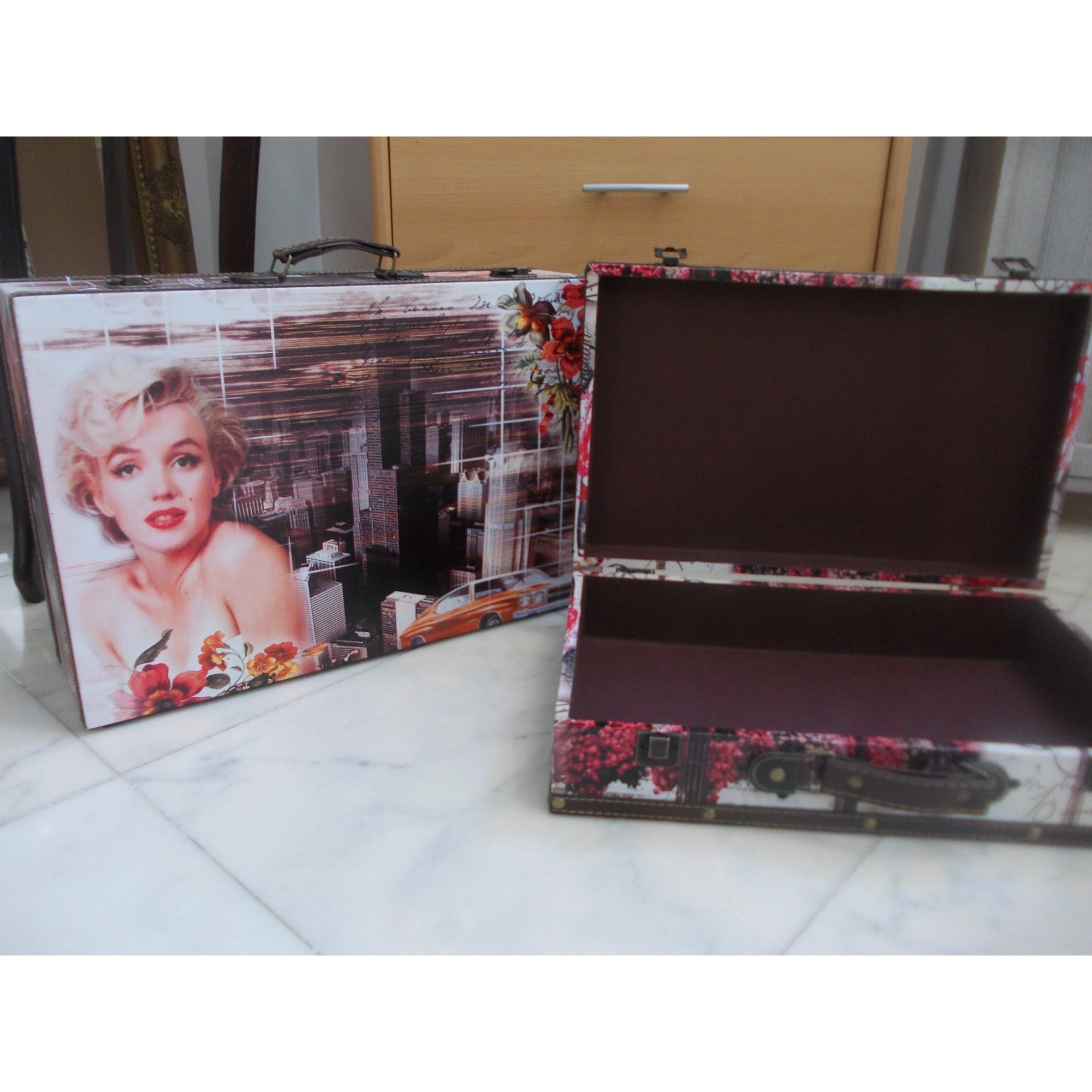 Geamantan din lemn, model mic-Casa Noblesse - eMAG.ro