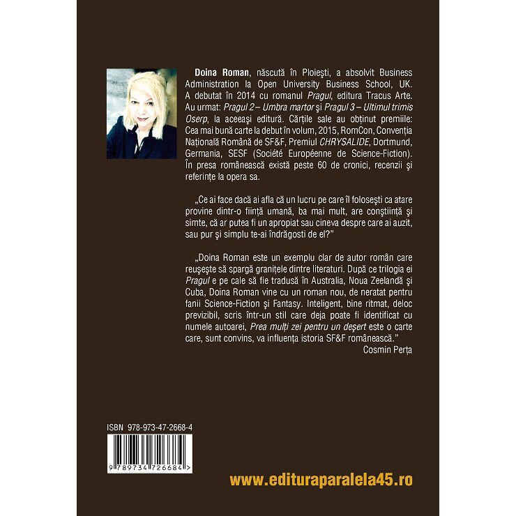 Prea multi zei pentru un desert - Doina Roman - eMAG.ro