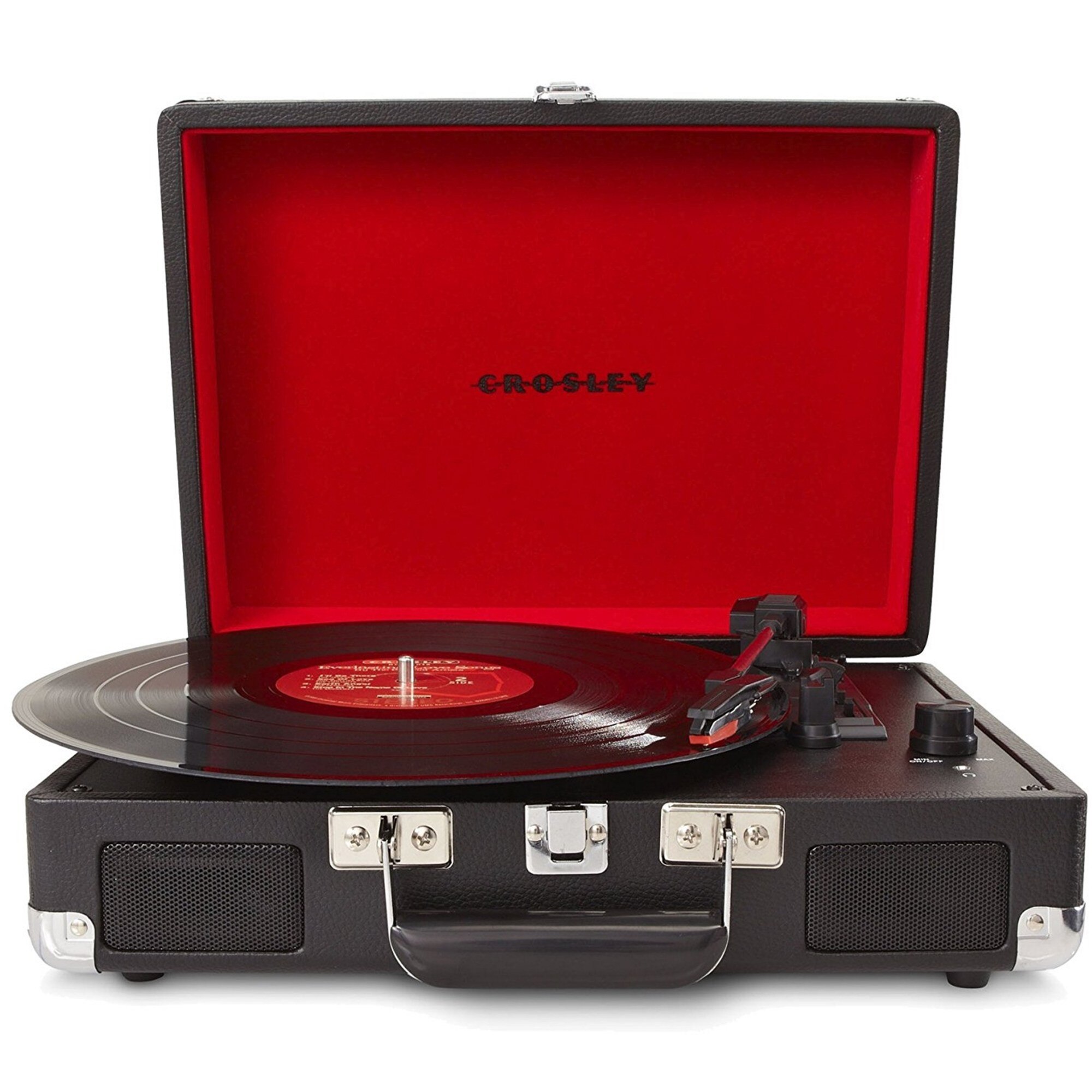 Pick-up portabil Crosley Cruiser, CR8005A Negru - eMAG.ro