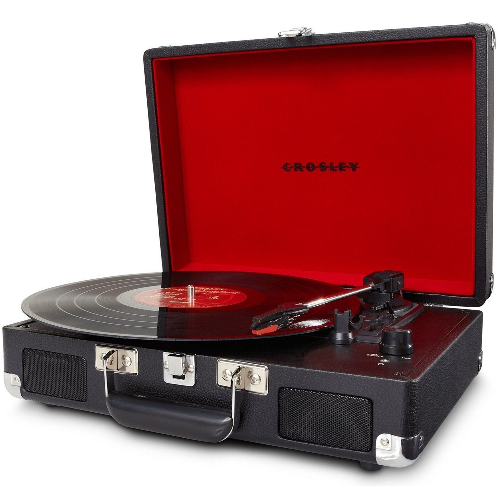 Pick-up portabil Crosley Cruiser, CR8005A Negru - eMAG.ro