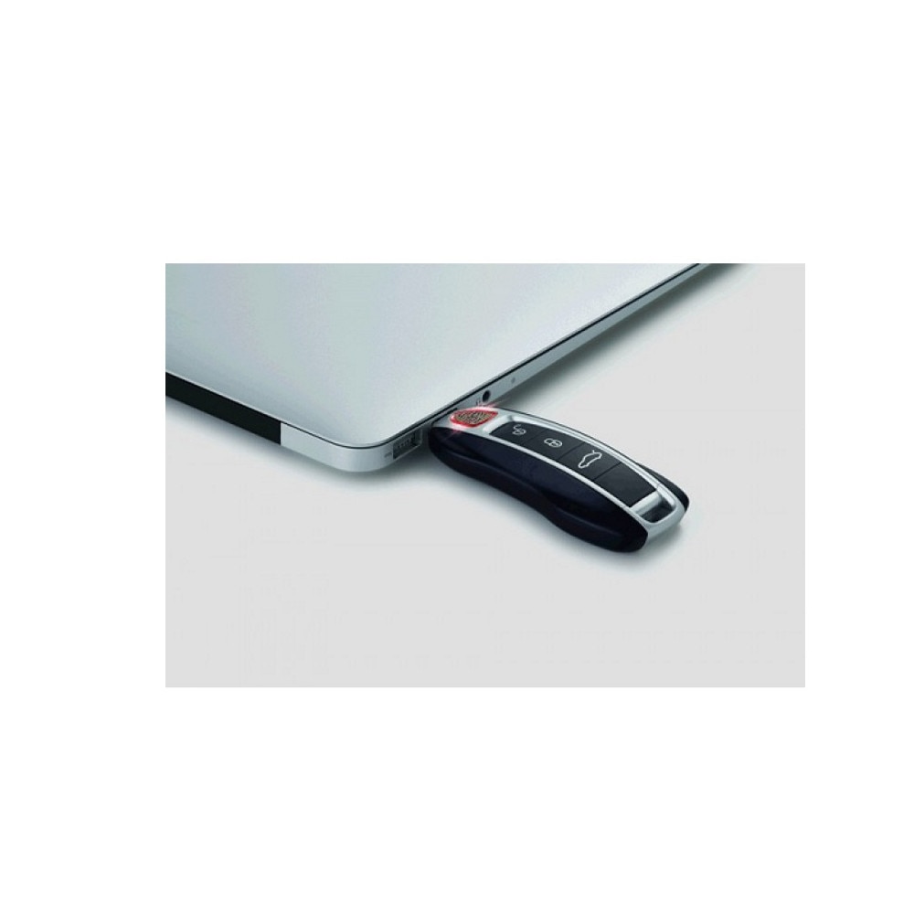 Porsche, USB pendrive, Autó kulcs alakú, 8 GB, Fekete - eMAG.hu
