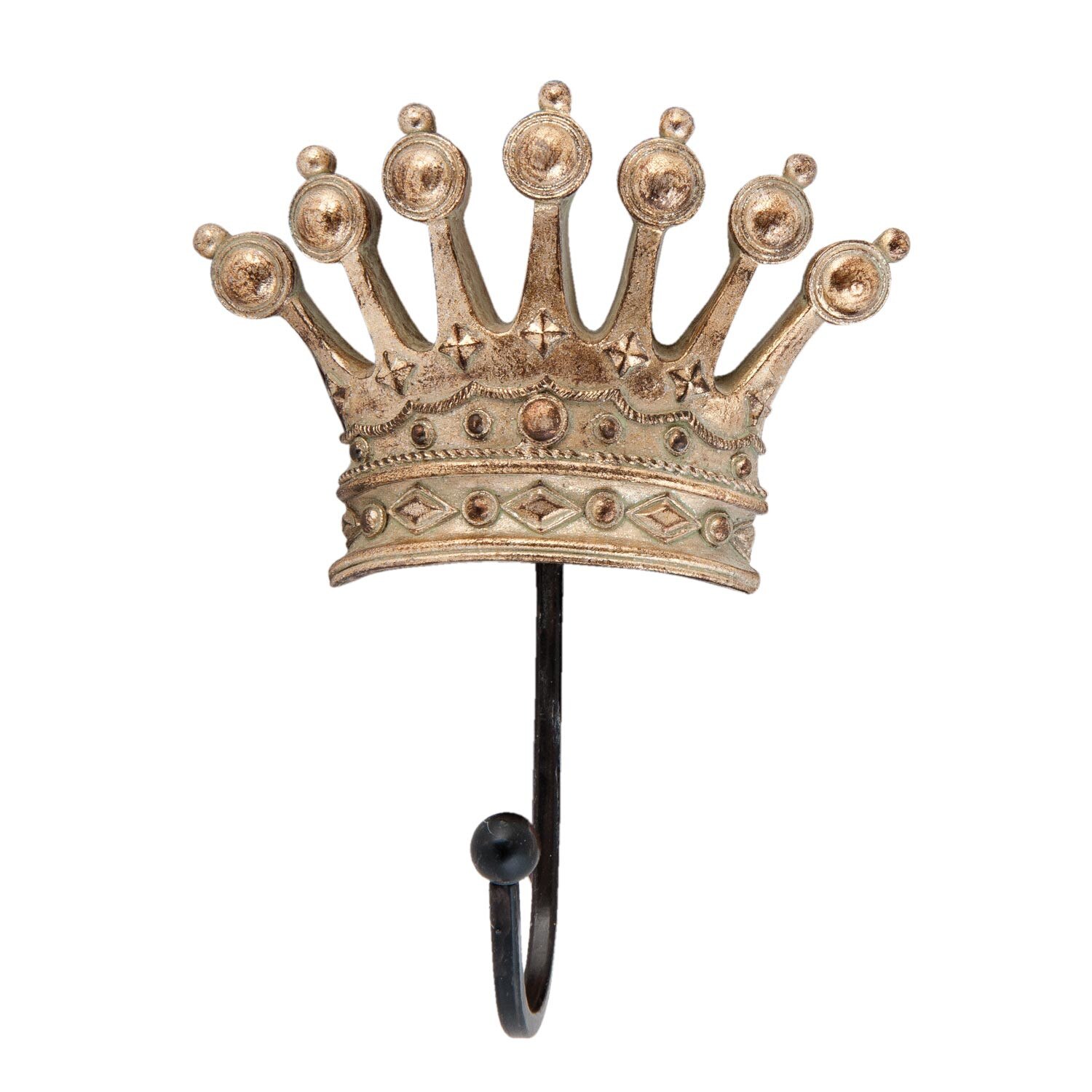 Cuier auriu "Gold Crown", Clayre & Eef - eMAG.ro