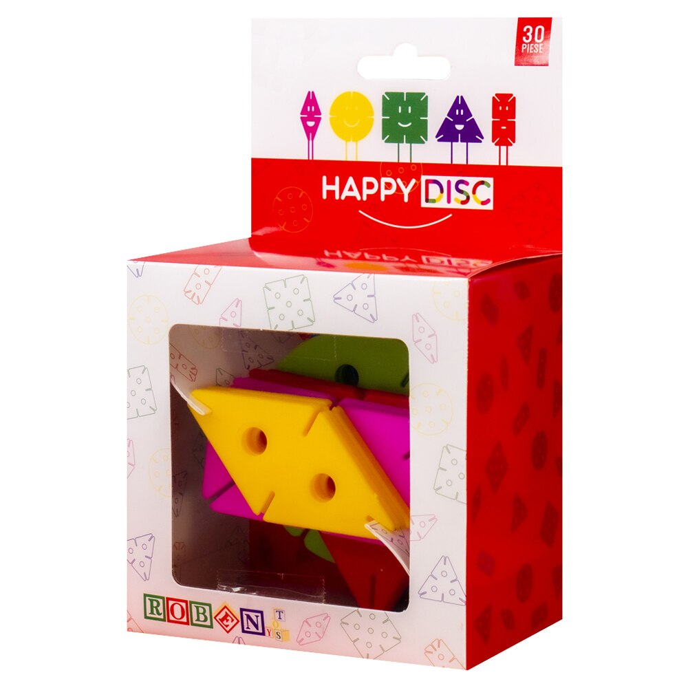 Robentoys Happy Disc Építőjáték, Műanyag - eMAG.hu