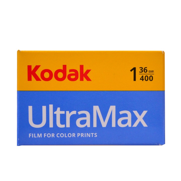 Film Color Kodak UltraMax 400, 36 de expuneri, iso 400, Compatibil cu ...