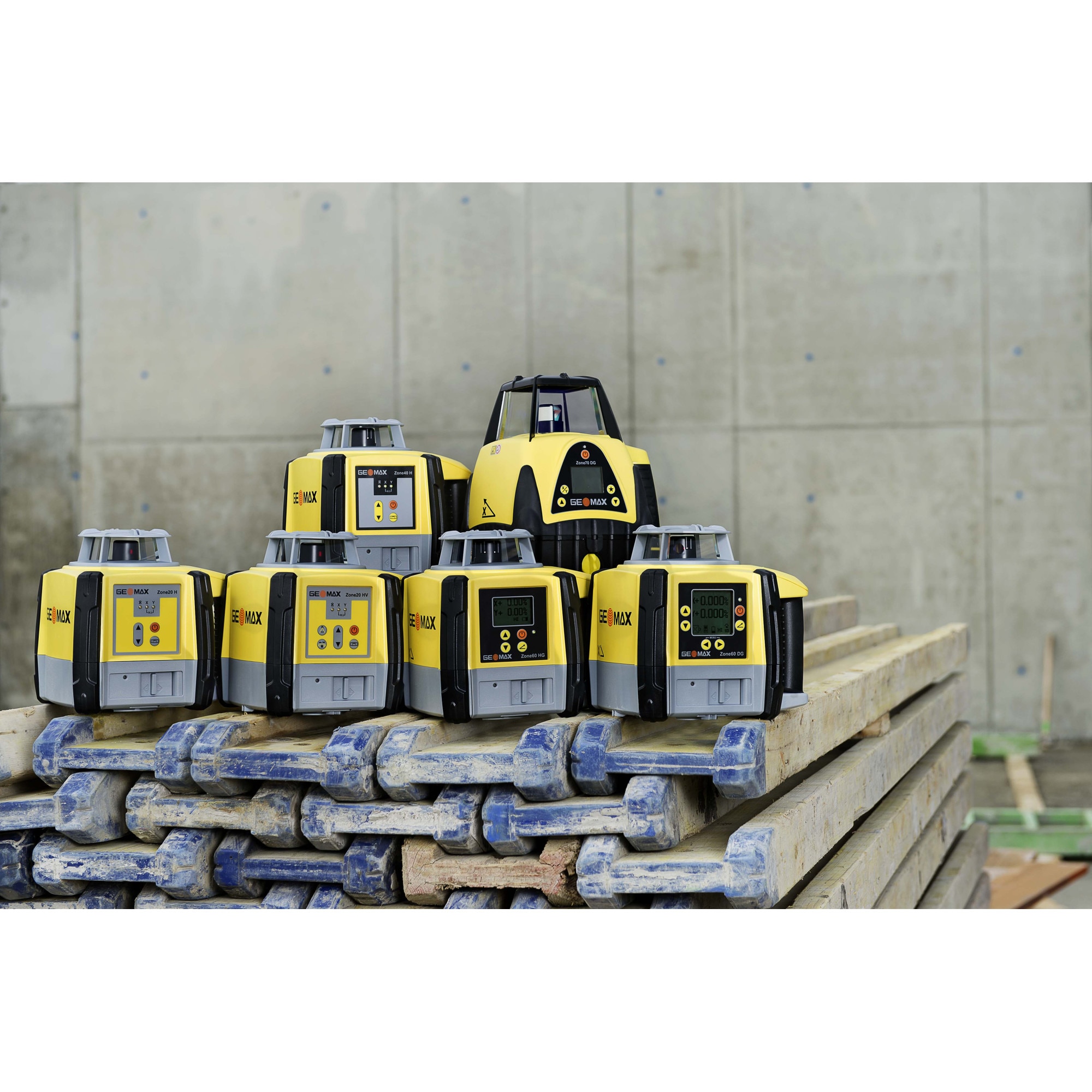 Nivela cu laser rotativ GeoMax Zone20 H cu accesorii - eMAG.ro