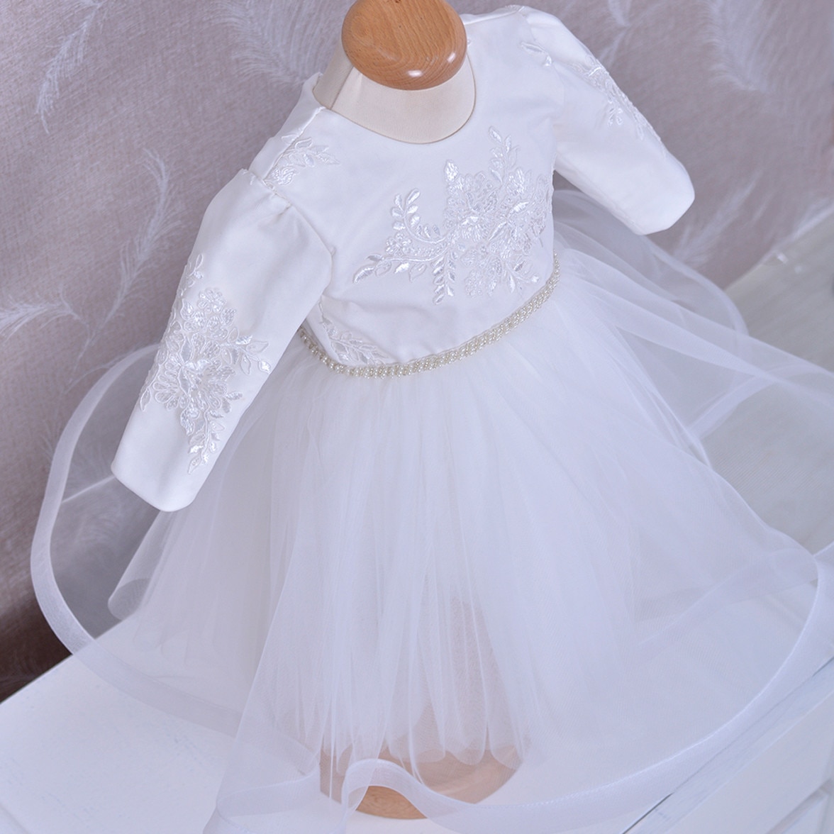 Rochita de ocazie, Couture Bebe, Sally, Ivoire - eMAG.ro