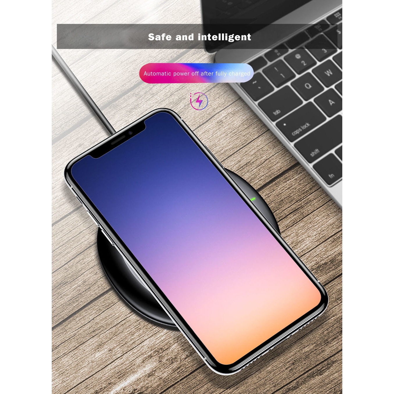 Incarcator wireless Baseus Qi - eMAG.ro
