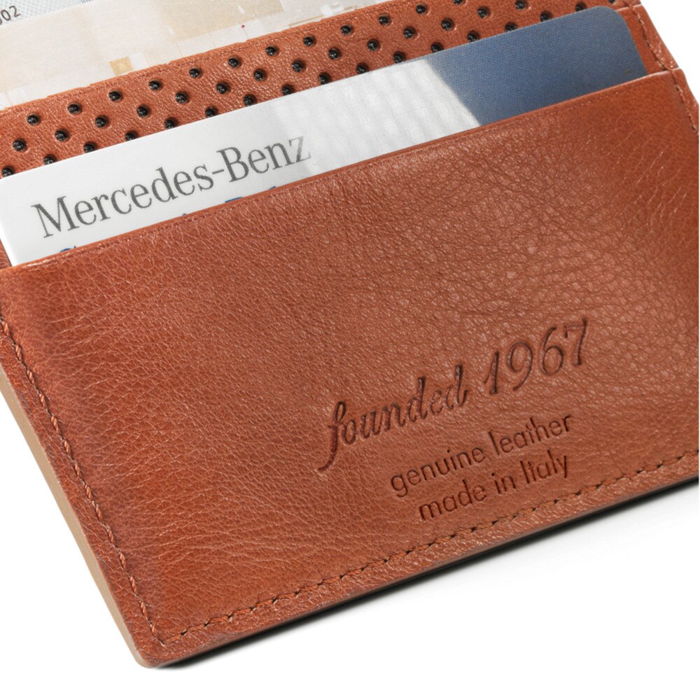 Portofel Carduri Vintage Mercedes AMG, Maro - eMAG.ro