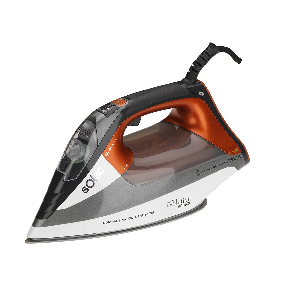 Fier de calcat Intelligent Evolution Sensor 2800W, Solac, CVG9511 - eMAG.ro