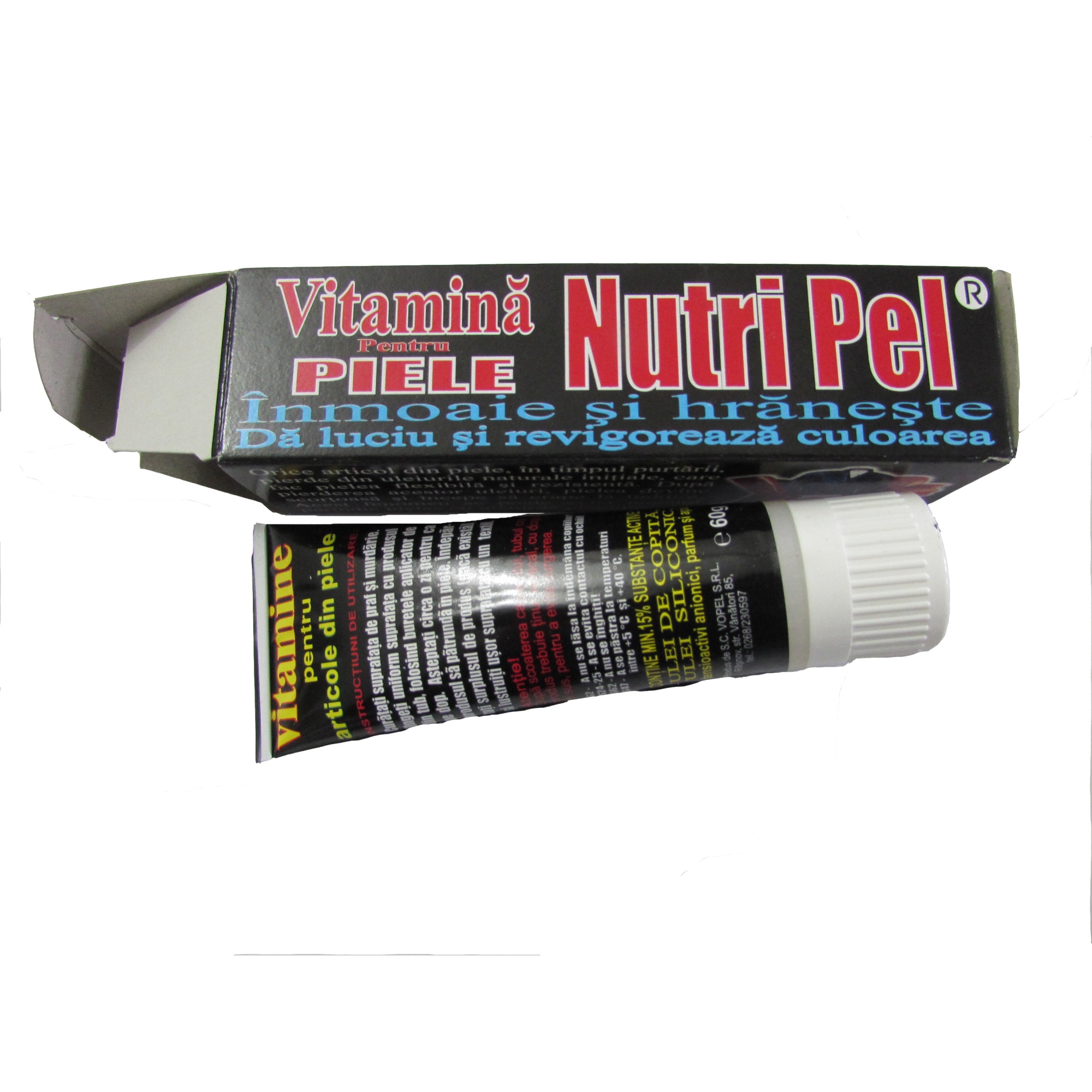 Vitamina Nutripel pentru articole din piele 60 ml - eMAG.ro