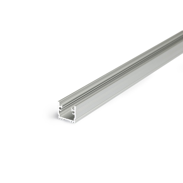 Profil LED de pardoseala FLOOR12, aluminiu anodizat, lungime 2m - eMAG.ro