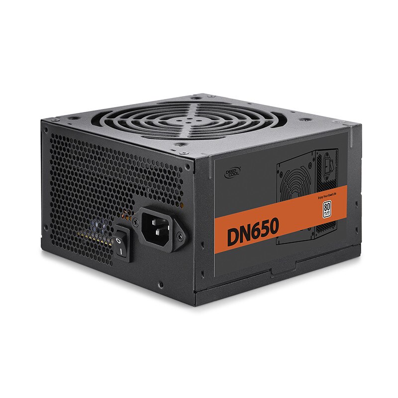 Захранващ блок DeepCool DN650, ATX, 12V v2.4, 80 Plus Bronze, 230V ...