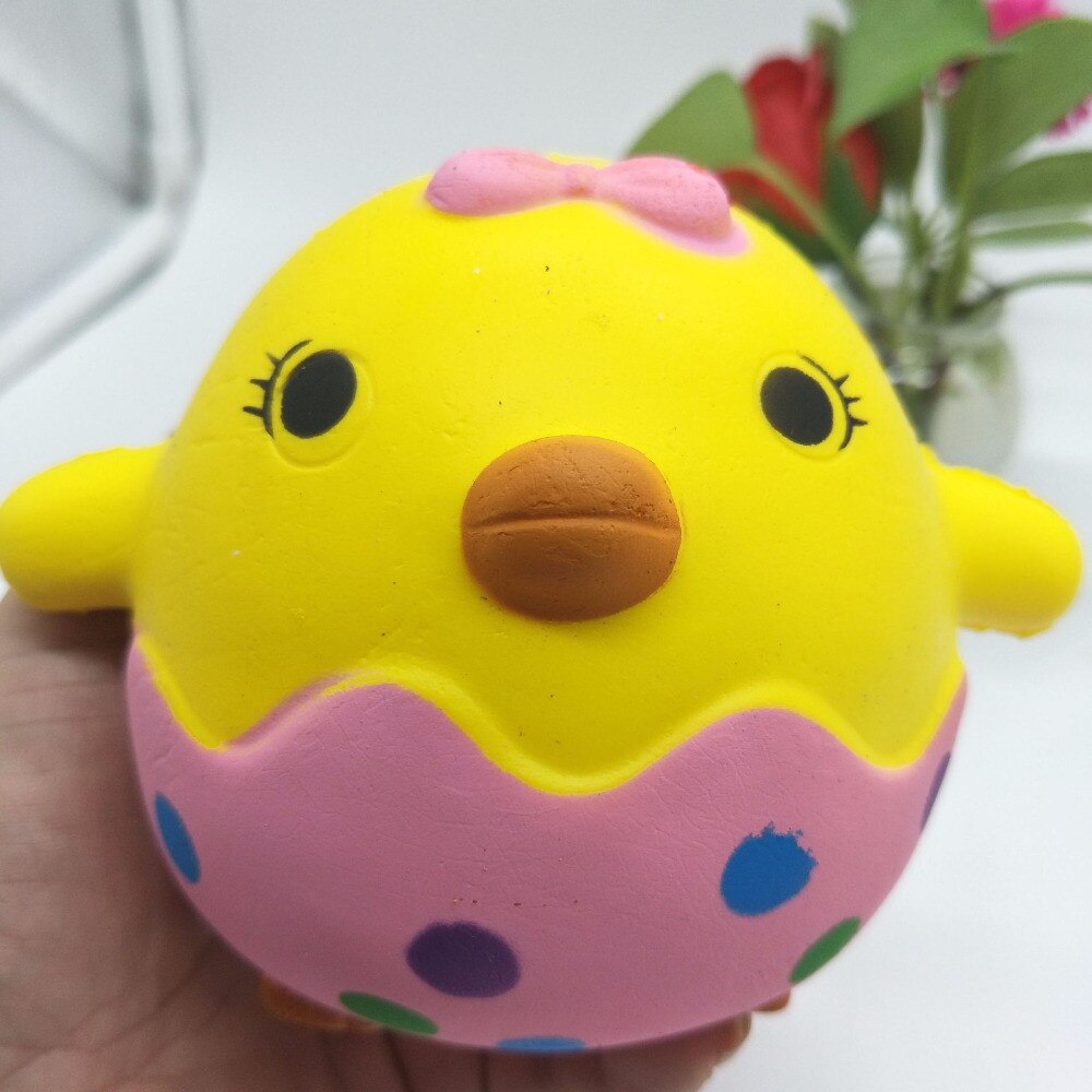 Set jucarii interactive Squishy Sunny Masinuta Roz si Puisor de gaina ...