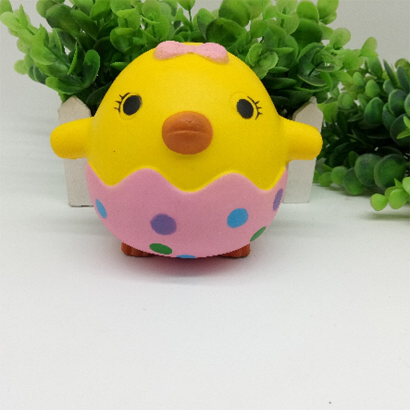 Set jucarii interactive Squishy Sunny Masinuta Roz si Puisor de gaina ...