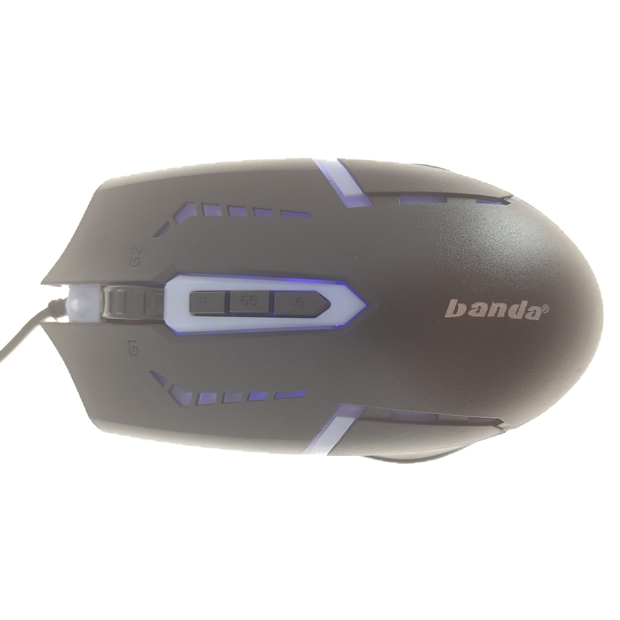 Mouse Banda USB [F2] BLACK 800-2400 DPI GAMING - F2-B - eMAG.ro