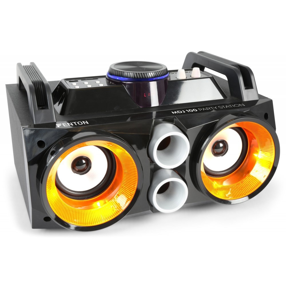 Boxa portabila cu acumulator partystation Bluetooth MDJ100 - eMAG.ro