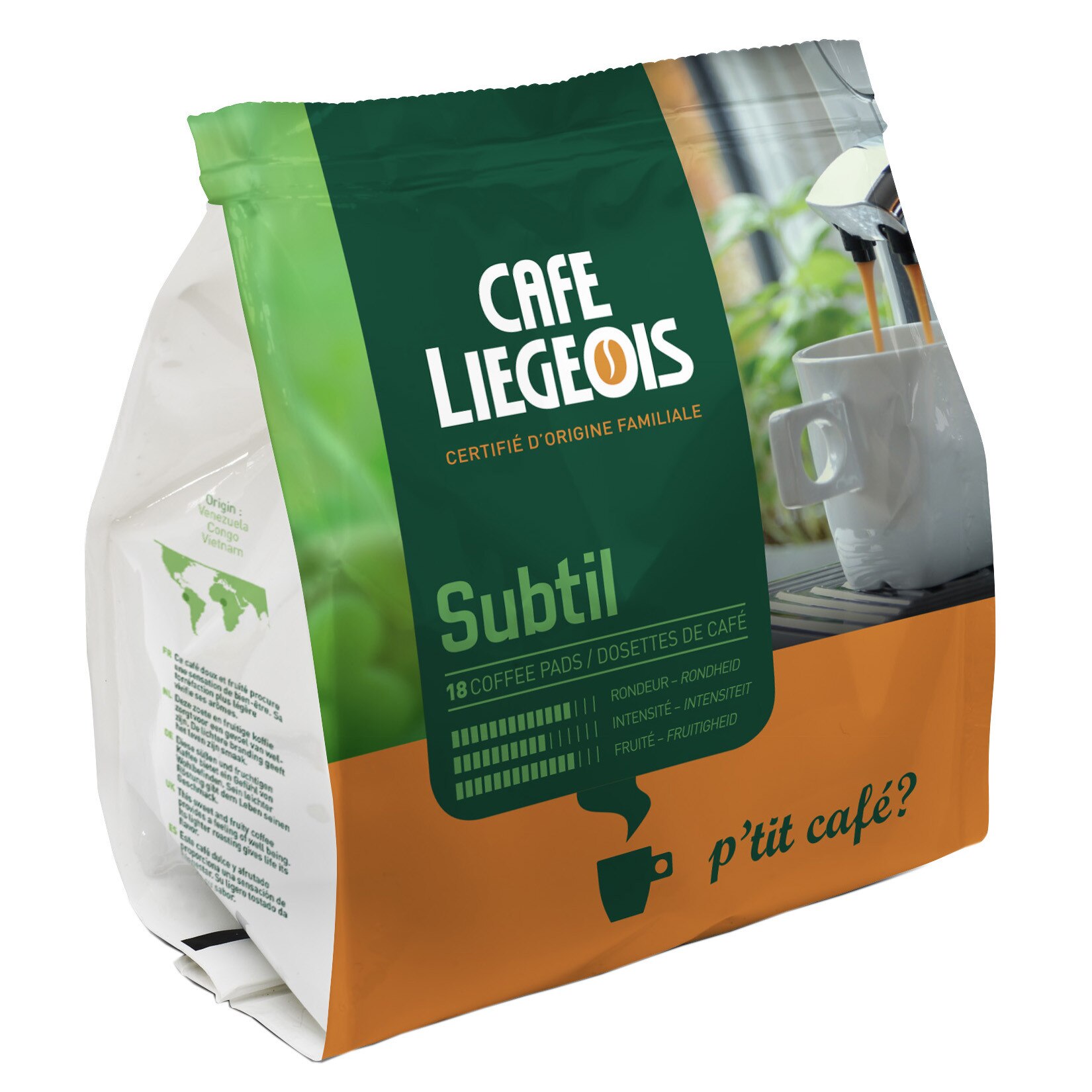 Paduri cafea Subtil Cafe Liegeois 18 buc - eMAG.ro