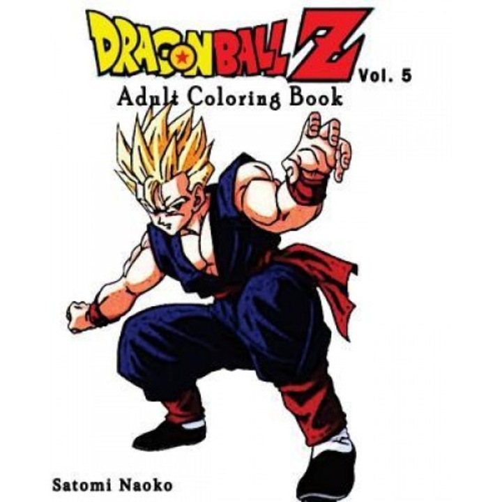 adult coloring book dragon ball