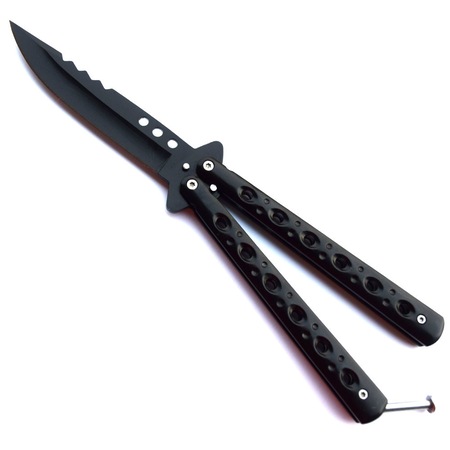 Cutit Butterfly, briceag fluture negru 23 cm - eMAG.ro