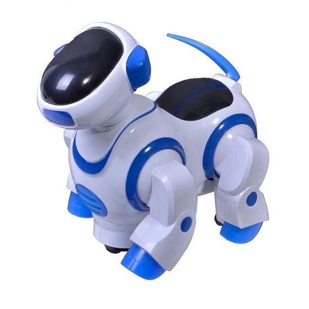 Caine robot inteligent Bump&Go, sunet si lumina - eMAG.ro