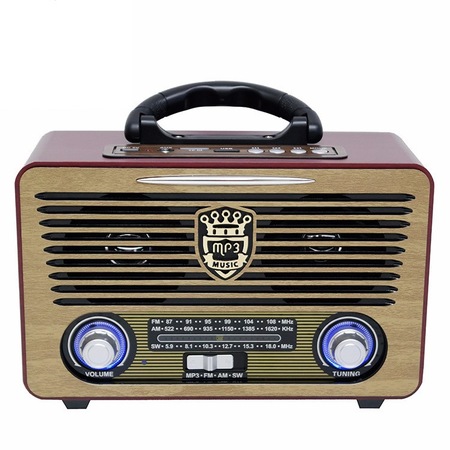Radio Retro MP3 Player Portabil M-U115 + Stick USB de 16GB - eMAG.ro