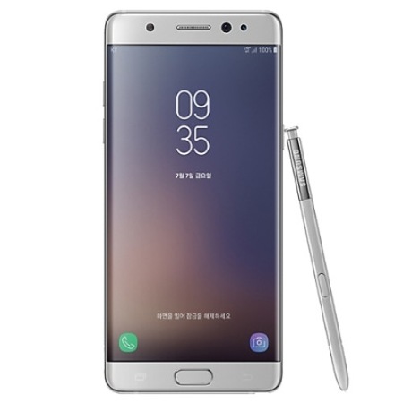 Telefon mobil Samsung Galaxy Note FE Dual Sim 64GB LTE 4G Argintiu, 4GB ...