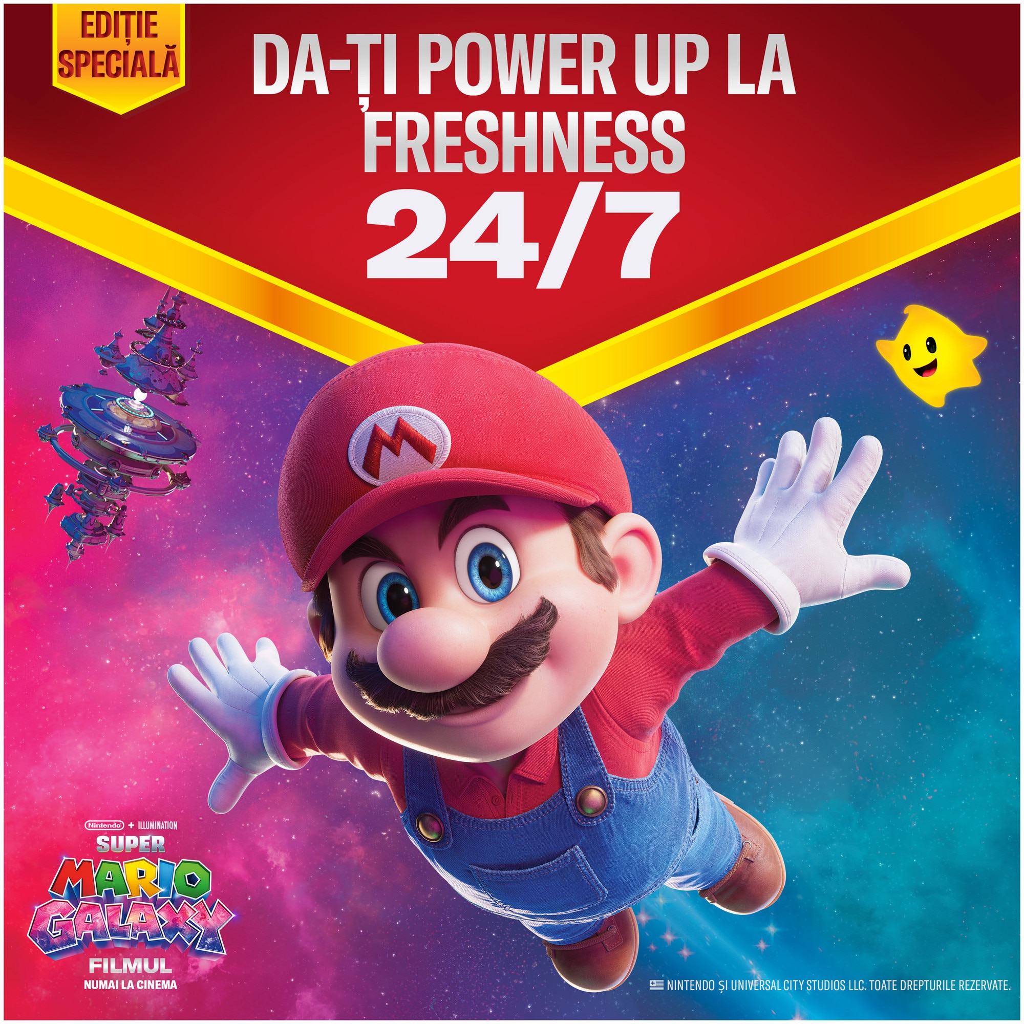 Gel de dus si sampon 3-in-1 Old Spice Super Mario Galaxy Movie Special ...