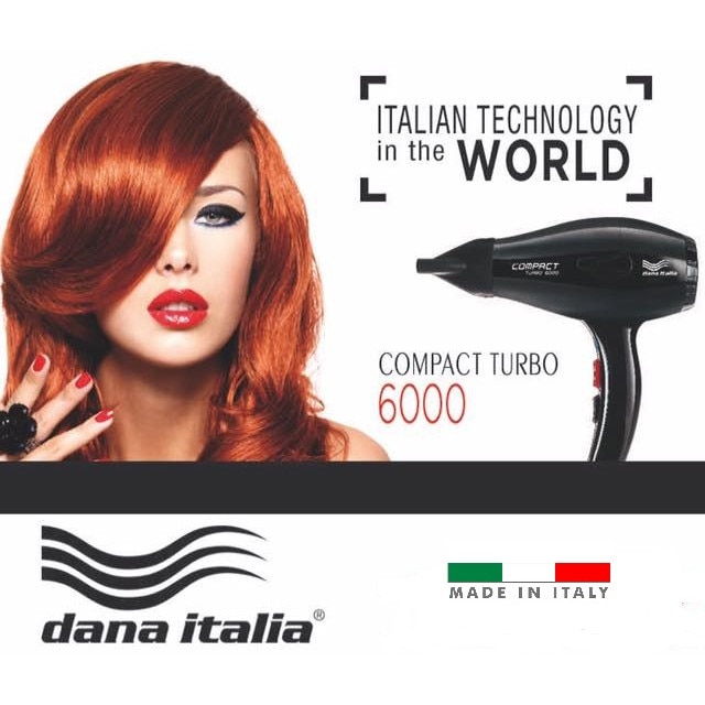 Професионален сешоар Dana Italy, Черен, 2200 W - eMAG.bg
