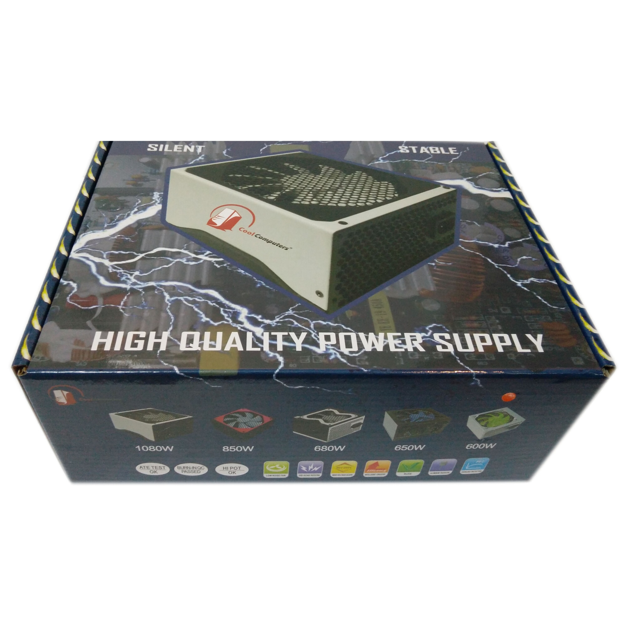 Sursa Gaming 600W, ATX, ventilator 120mm, ambalaj individual ...