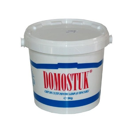 Chit de cutit Domostuk 7Kg alb pentru reparat lemn pereti sau tencuieli ...