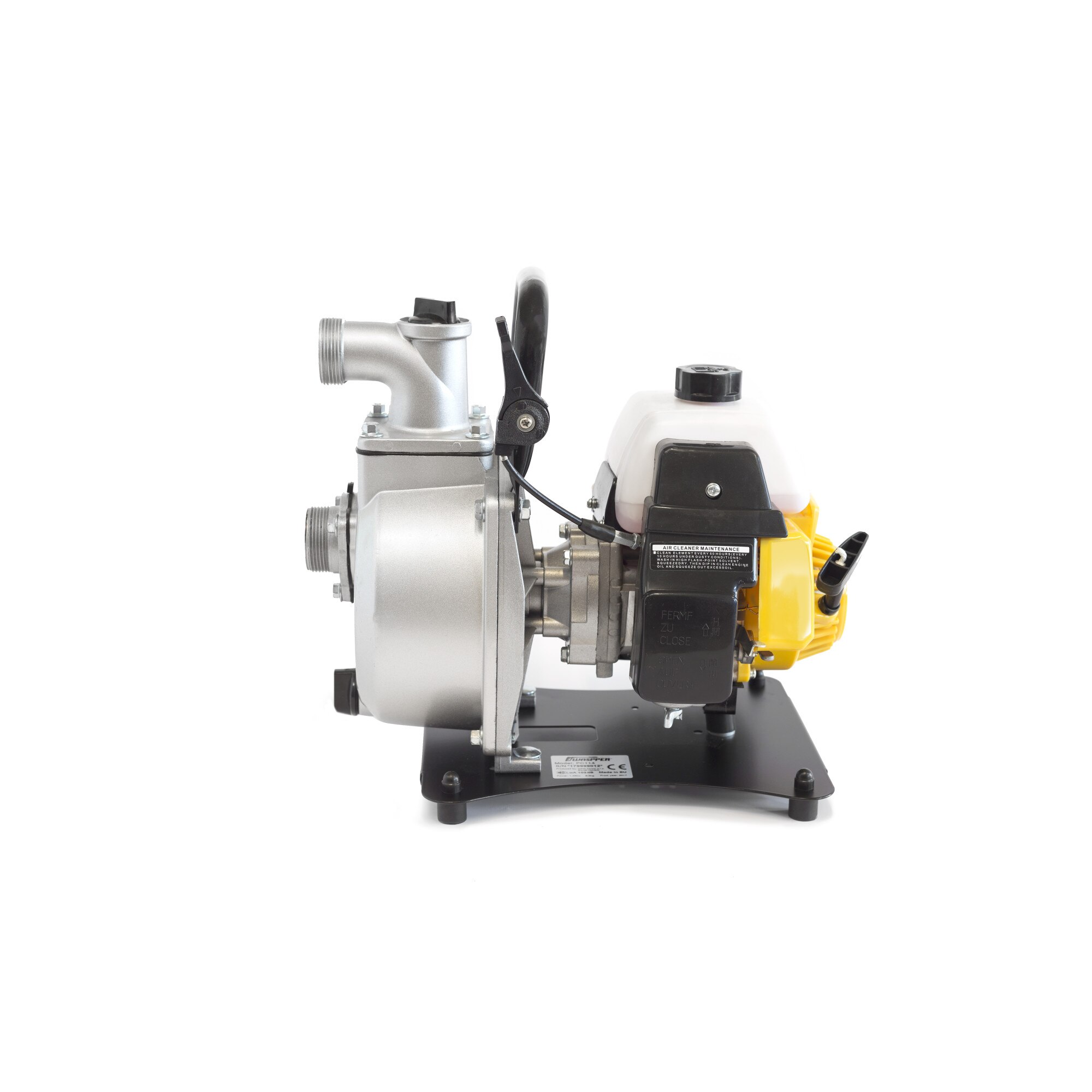 Pompa de apa PC 114, putere 1.45kW, 14000l/h, motor benzina 2 timpi ...