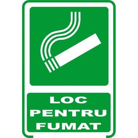 Loc pentru Fumat - Indicator securitate Livrare electronica - eMAG.ro