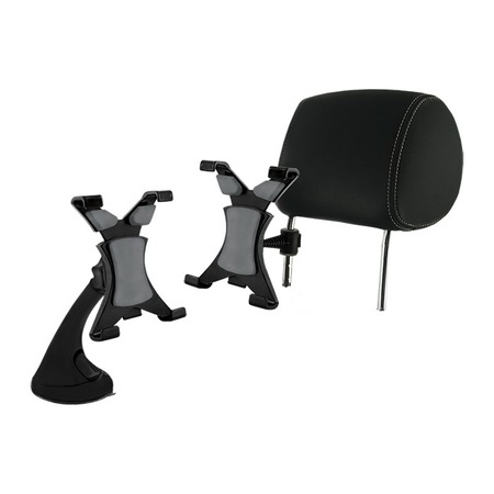 Suport auto pentru tableta tetiera Qoltec, 7-10.1", Negru - eMAG.ro
