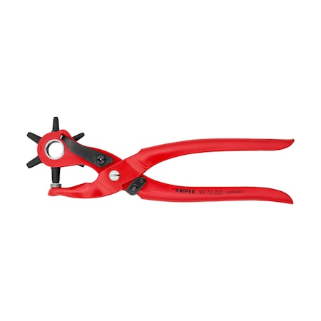 Cleste preducea, pentru piele, textile, plastic, 220 mm, KNIPEX 90 70 ...