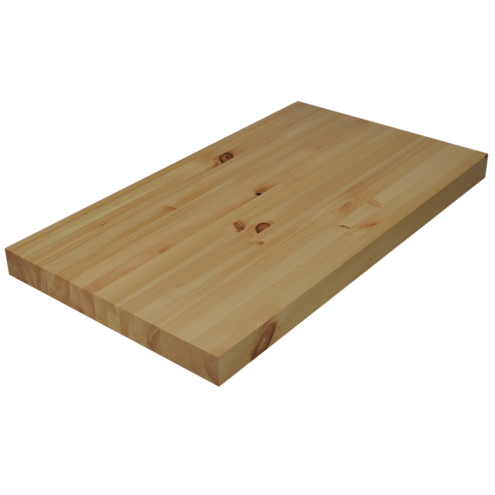 Blat din lemn masiv de pin grosime 43 mm, dimensiune 2400 x 800 mm ...