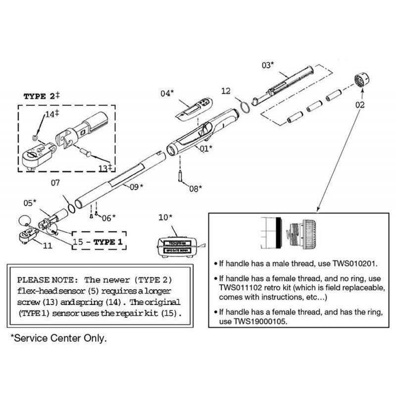 Cheie dinamometrica electronica TECHWRENCH® cu cap flexibil de 3/8 ...