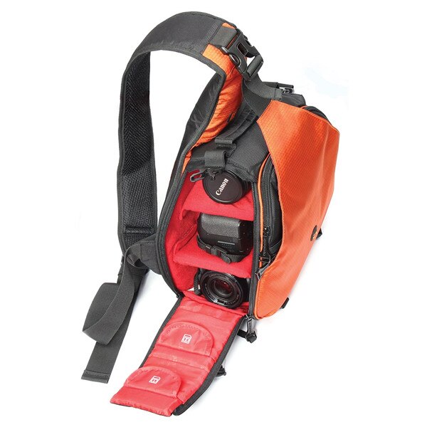 Geanta pentru camera foto DSLR, PROMATE Slinger - eMAG.ro