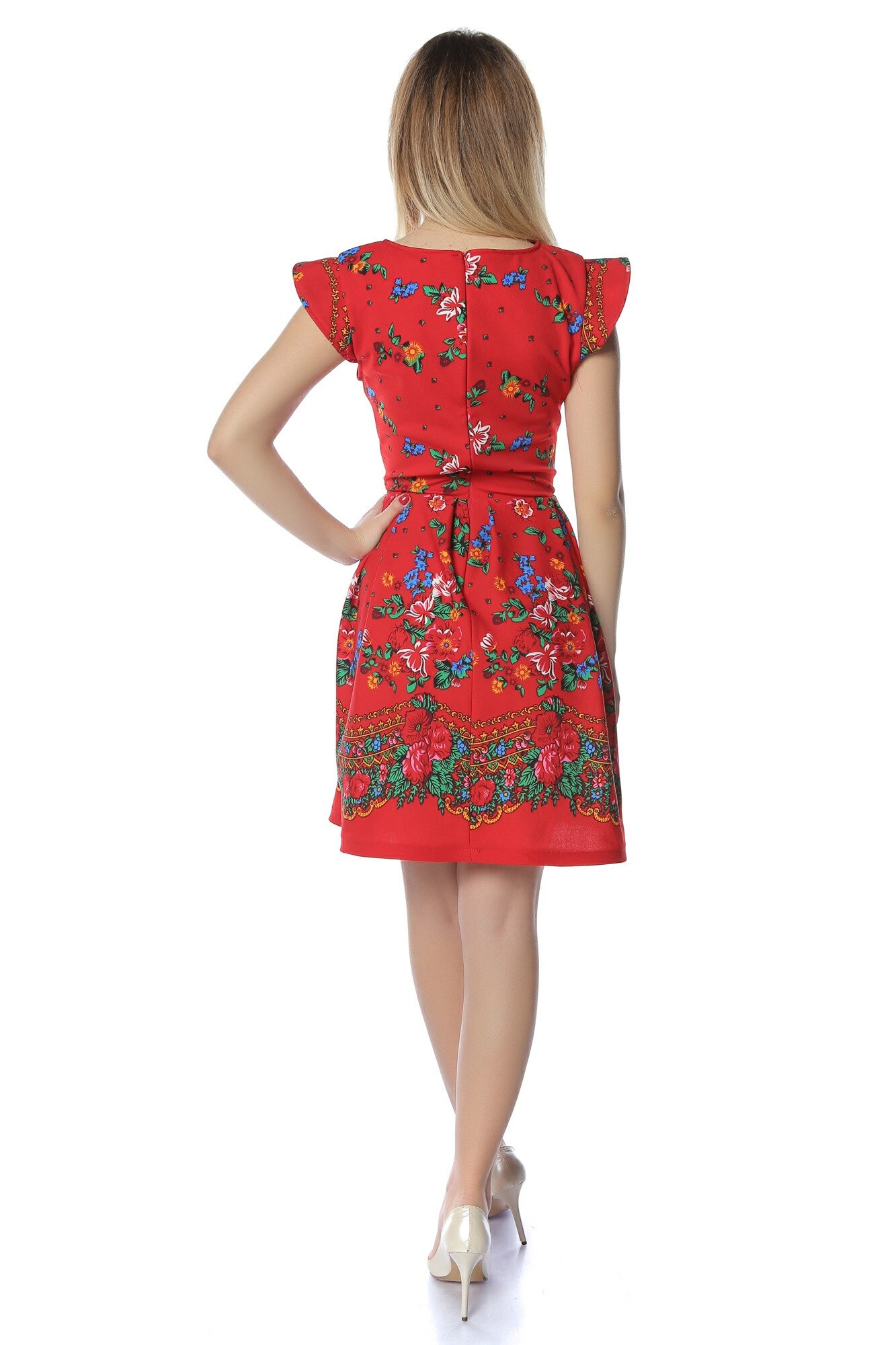 Rochie clos, Gypsy, rosie, 38 - eMAG.ro